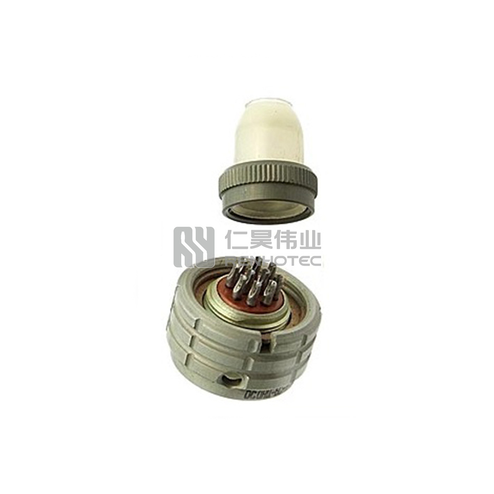 ОНЦ-БС-1(2) Series Connector Shell Size 14 10 Pin Female Plug with Tail ...