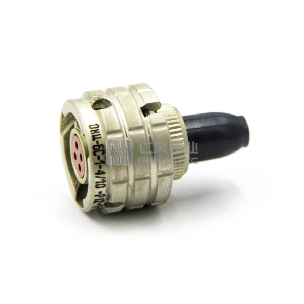OHS Series Bayonet Ultra-small Connector Shell Size 10 4 Pin Female ...