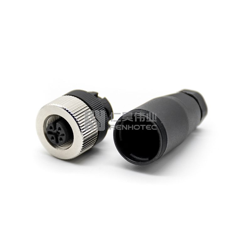 M12 Field Wireable Connectors - Renhotec - Industrial