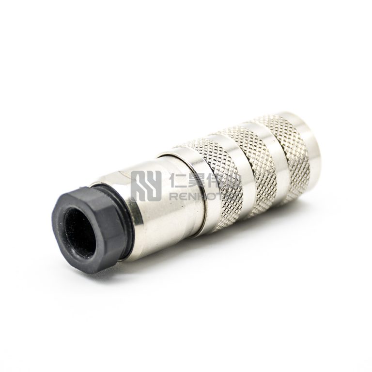 M16 Female Field Wireable Connector Solder Terminal Mount with Plastic PG