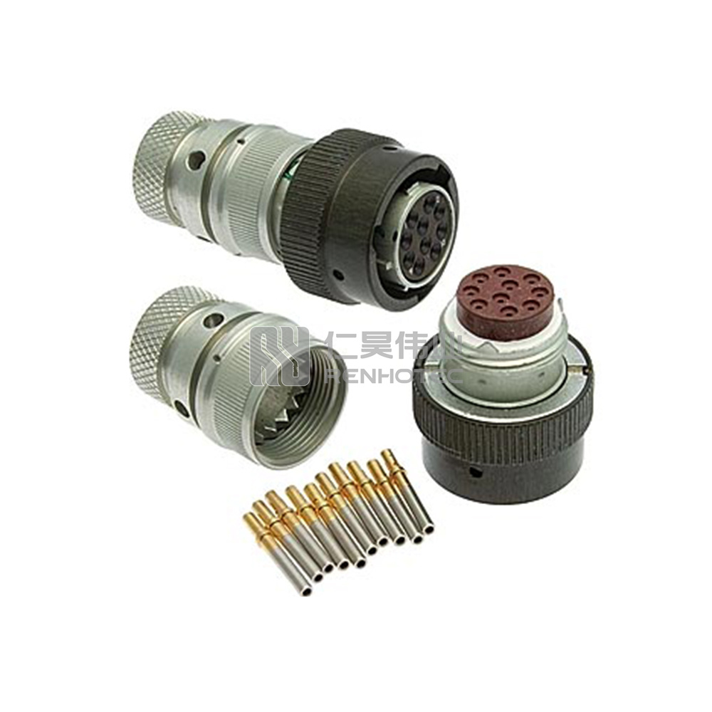 ZH23 Series Shell Size 18 10 Pin Female Plug with Type 09 Thermoplastic ...