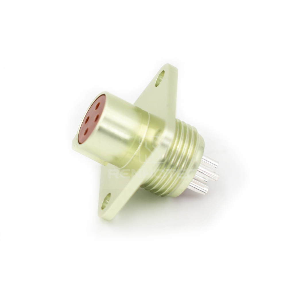 Push-pull PC4TK 4 Pin Female Straight Plug Solder Cups - Renhotec ...