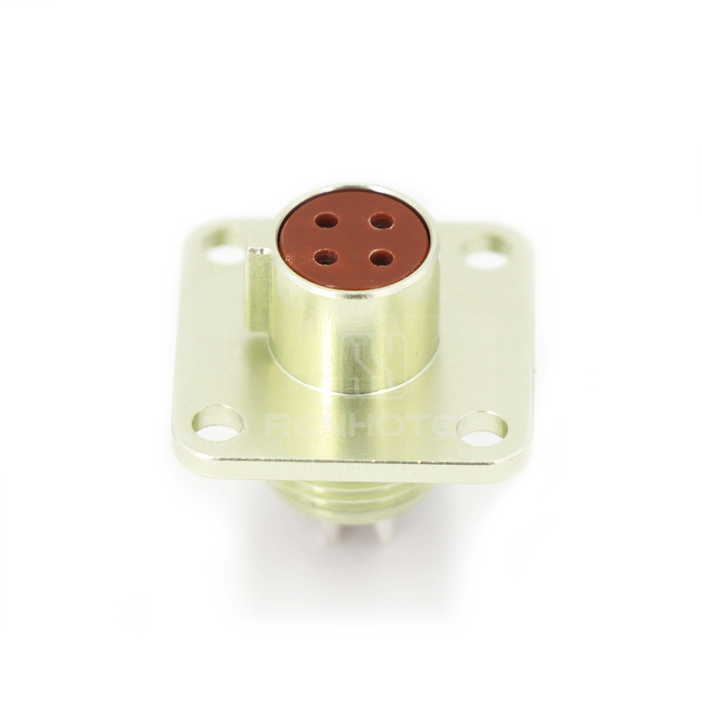 Push-pull PC4TK 4 Pin Female Straight Plug Solder Cups - Renhotec ...